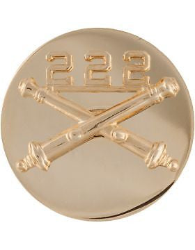 No-Shine (NS-RE-FA-222) 222nd Field Artillery and US Enlisted (Pair ...