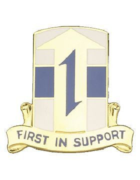 0021 Support Command Unit Crest (First In Support) – The Military Warehouse