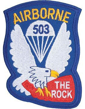 N-133 503 Airborne Patch – The Military Warehouse