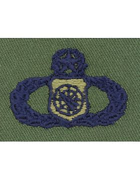AF-S337 Master Weapons Controller USAF Sew-On Subdued – The Military ...