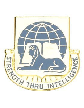 0519 Military Intelligence Unit Crest (Strength Thru Intelligence ...