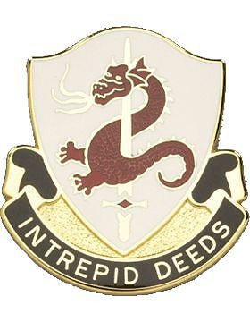 0204 Regiment Unit Crest (Intrepid Deeds) – The Military Warehouse