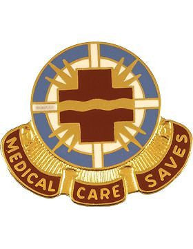 0202 Medical Group Unit Crest (Medical Care Saves) – The Military Warehouse