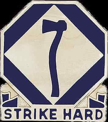 0084 Training Division Unit Crest (Strike Hard) – The Military Warehouse