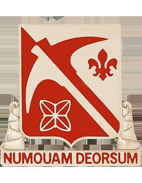 478 Engineer Bn USAR Unit Crest (Numquam Deorsum) – The Military Warehouse