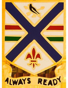 0130 Infantry Unit Crest (Always Ready) – The Military Warehouse