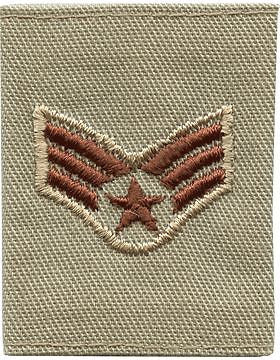 USAF Gortex Loop Rank (303) Senior Airman Desert 2 Colors – The ...